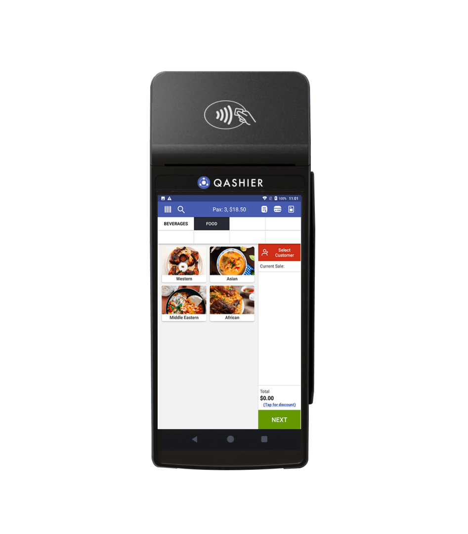 POS System for F&B | Cafés | Food Kiosk in Australia | Qashier